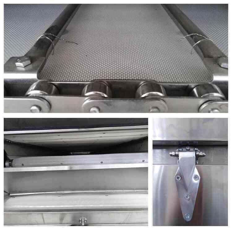 copra continuous mesh belt dryer/drying machine_Henan Baixin Machinery