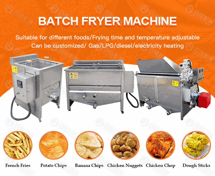 Batch Fryer Machine_Henan Baixin Machinery