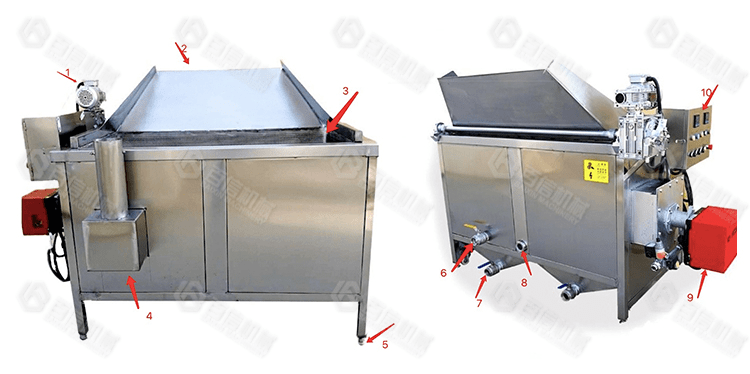 Batch Fryer Machine_Henan Baixin Machinery