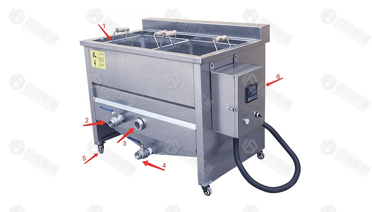 Manual Batch Fryer Machine_Henan Baixin Machinery